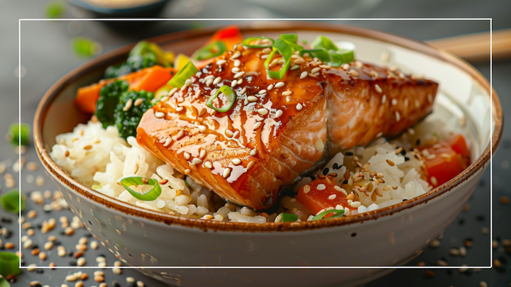 How to Make a Delicious Sesame Salmon Rice Bowl